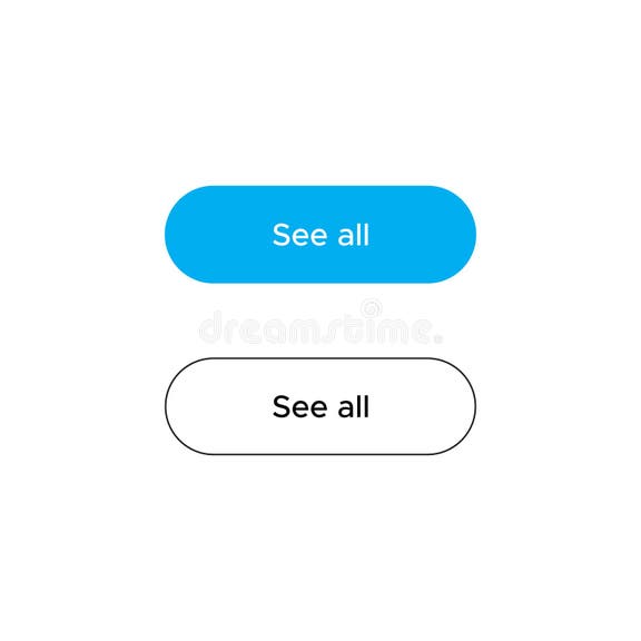 See All Button Icon Vector Isolated on White Background Stock Vector ...