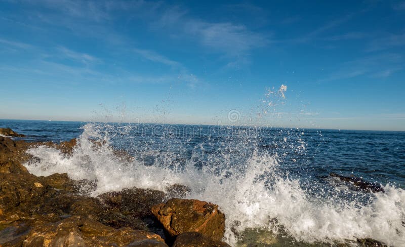 See beach with waves stock image. Image of summer, tropical - 133487531