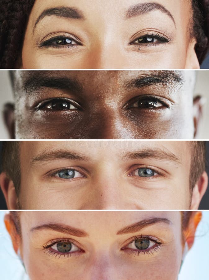 See the Beauty in Diversity. Composite Image of an Assortment of ...