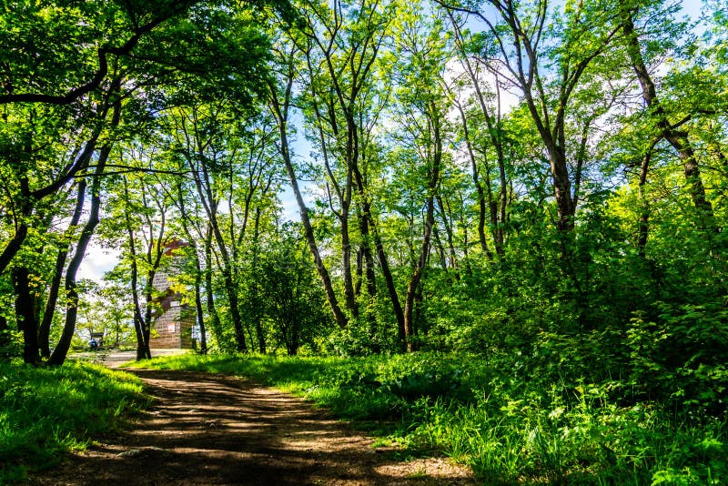 When we See the End of the Trip - a Viewpoint Stock Image - Image of ...
