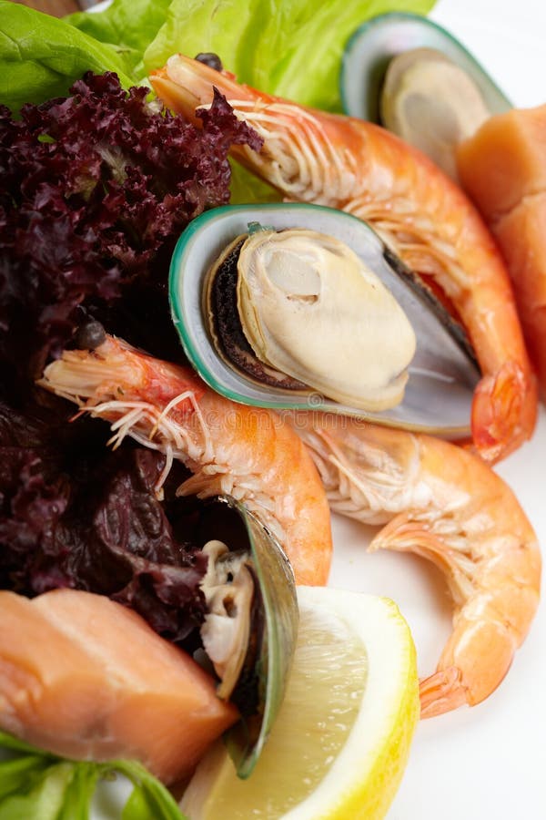 Seafood platter stock image. Image of health, diet, gastronomy - 11115657