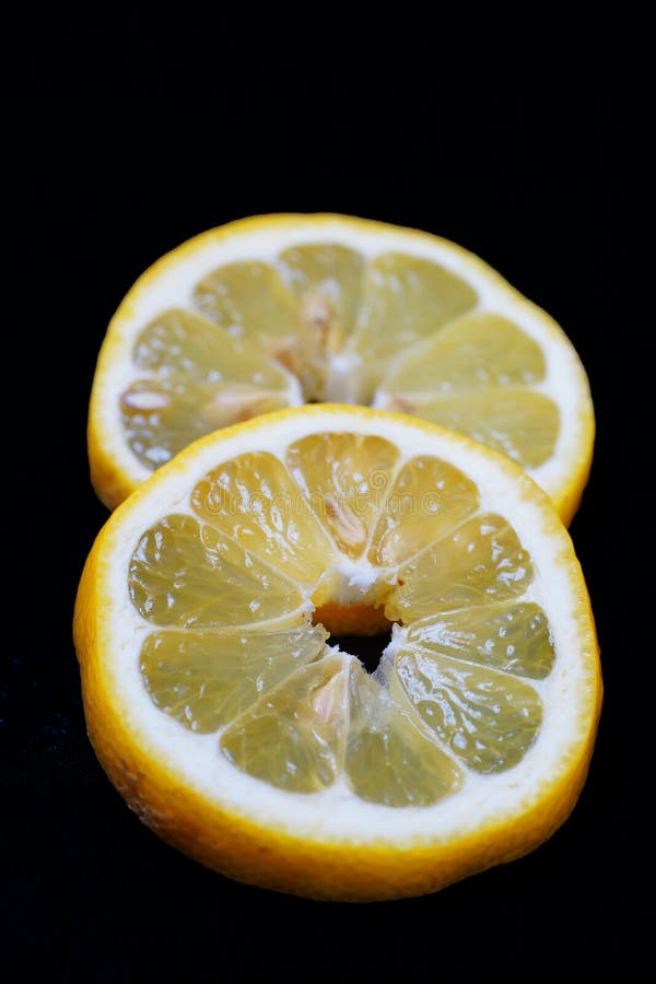 Lemon Cross Section stock image. Image of rind, background - 172777901