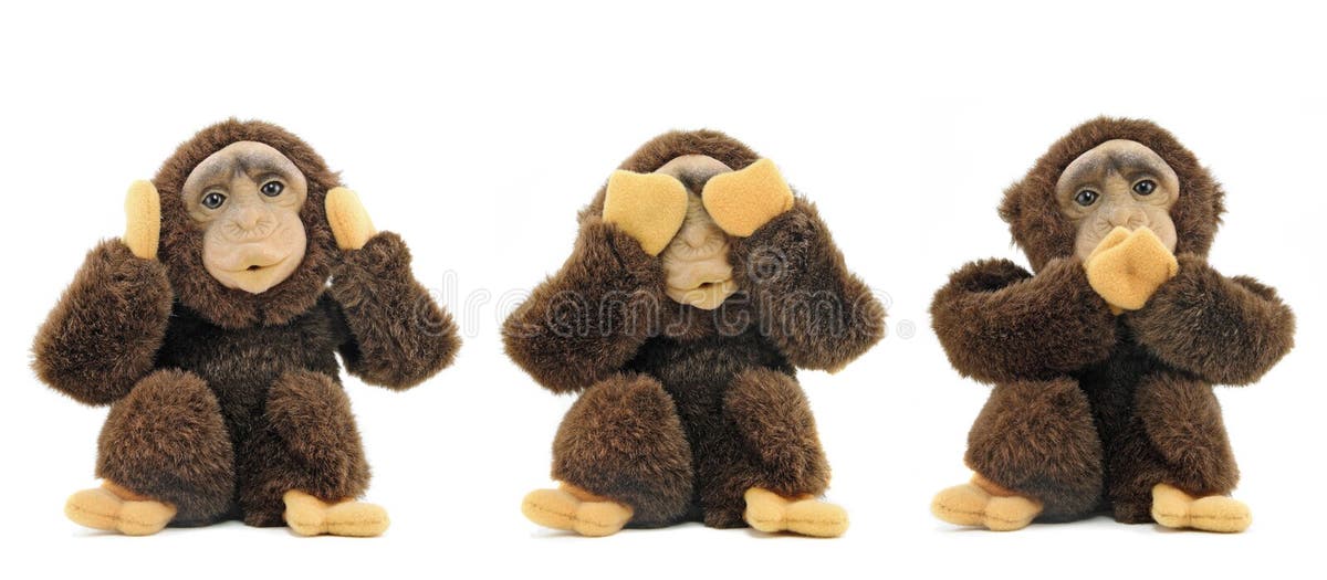 177 Three Wise Monkeys See Hear Speak No Evil Stock Photos - Free ...