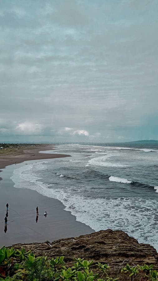 See the sea stock image. Image of cloud, cove, beach - 285042961
