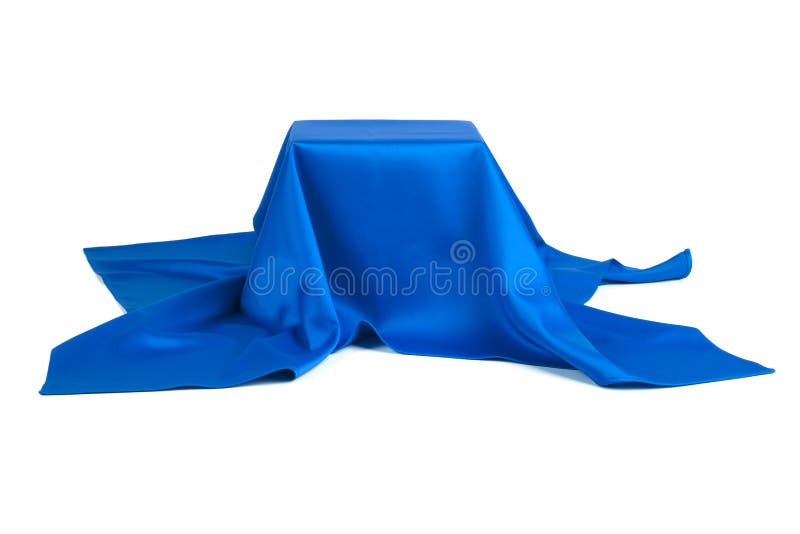We See Some Kind of Box Covered with a Silk Cloth Stock Image - Image ...