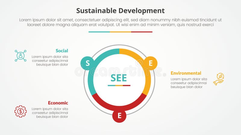 Sustainable Development Goals Circle Stock Illustrations – 179 ...