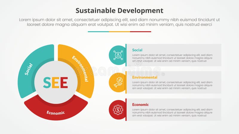 SEE Sustainable Development Infographic Concept for Slide Presentation ...
