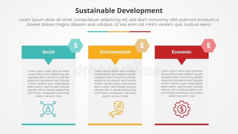 SEE Sustainable Development Infographic Concept for Slide Presentation ...