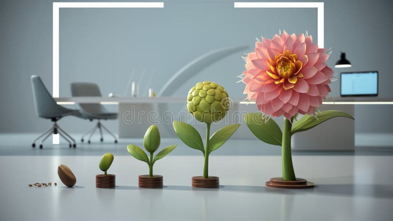 See Tree One To Five, Business Group, Ai Generated Stock Image - Image ...