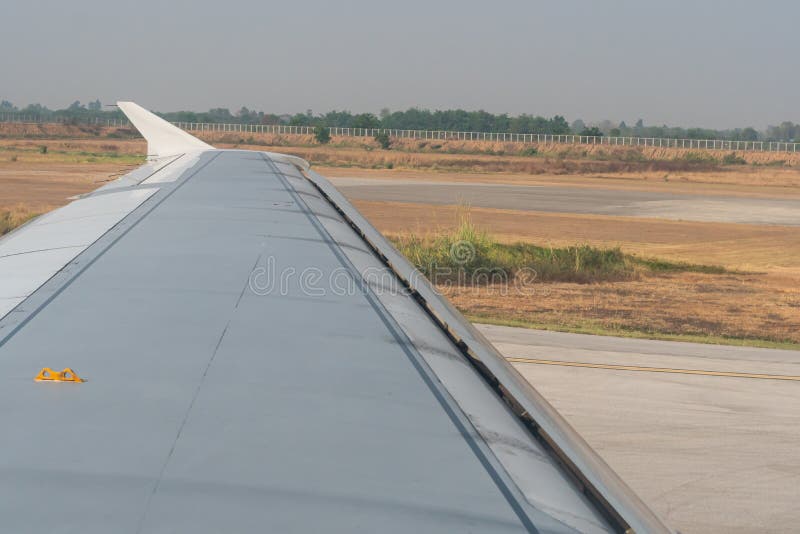 View on Earth from the Window of the Airplane Stock Photo - Image of ...
