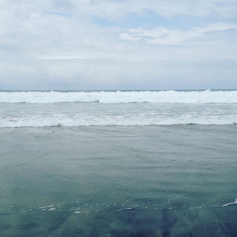 See the waves crashing stock image. Image of mudflat - 285401263