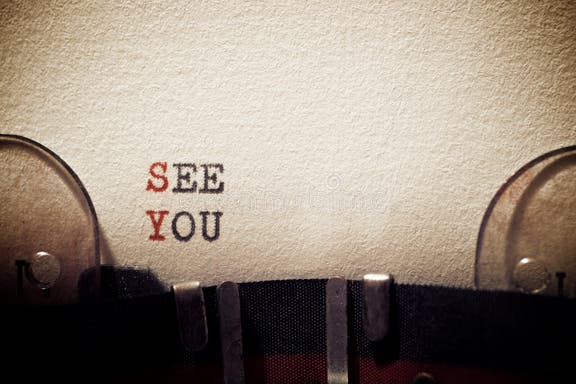 See you phrase stock photo. Image of expression, soon - 205453874