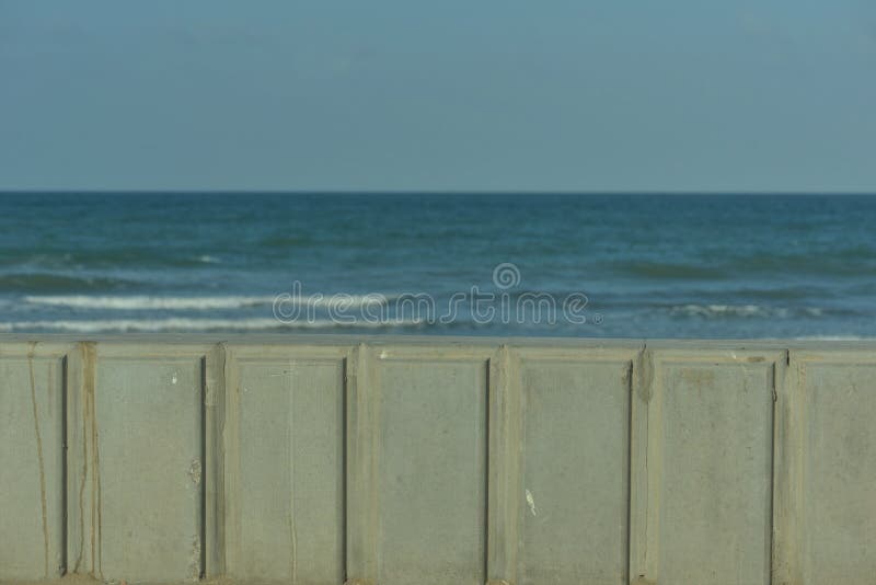 Seeb Coastline corniche stock photo. Image of ocean - 208323986