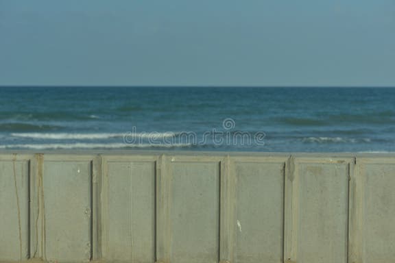 Seeb Coastline corniche stock photo. Image of ocean - 208323986