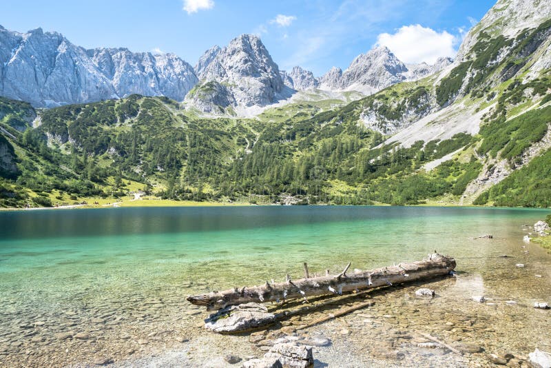 Seebensee lake, Austria stock photo. Image of austrian - 266219488