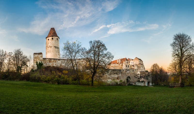 Seebenstein Castle stock photo. Image of building, high - 40977550