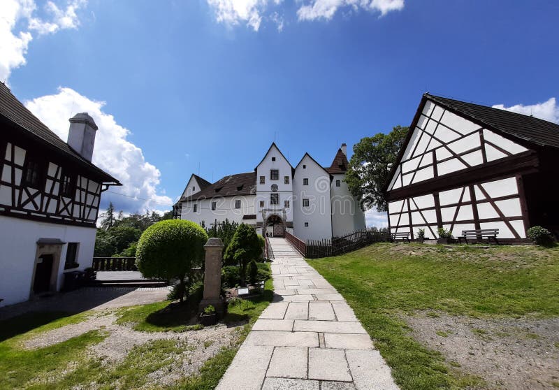 Seeberg Castle 01 stock photo. Image of landmark, tower - 189685118