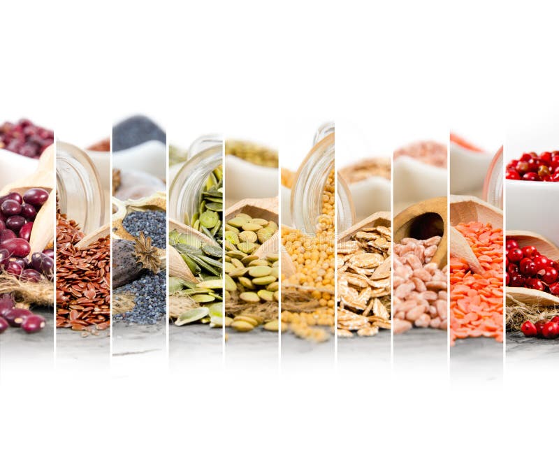 Seed mix stock image. Image of collage, crop, abstract - 60020977