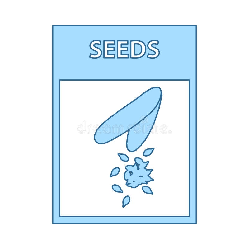 Seed Pack Icon stock vector. Illustration of grain, healthy - 202735768