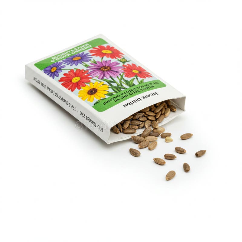 Designed Seed Packet Stock Illustrations – 19 Designed Seed Packet ...