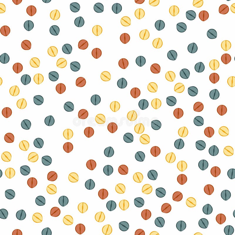 Seed Pattern stock vector. Illustration of abstract - 265026697