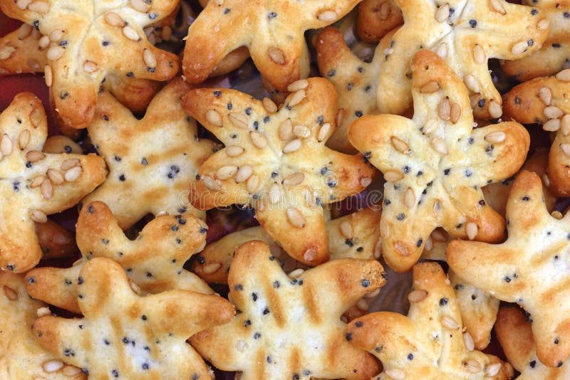 Star Snacks stock photo. Image of star, yellow, cooked - 5607250