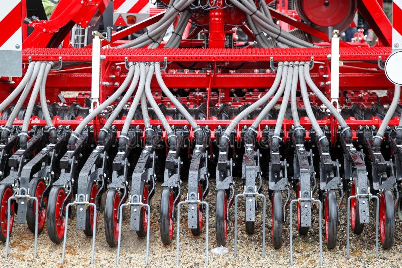 Seeder stock image. Image of machinery, planters, heavy - 26134547
