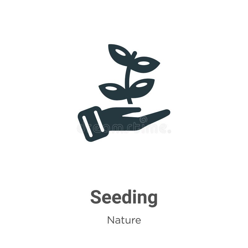 Seeding Icon Vector From Smart Farm Collection. Thin Line Seeding ...