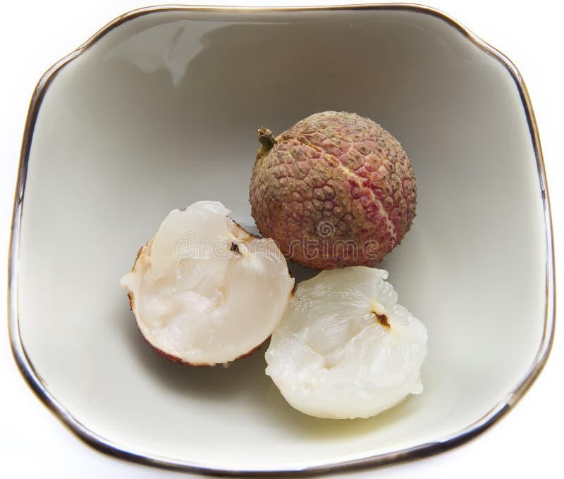 Seedless Litchi chinensis stock photo. Image of good - 20337416