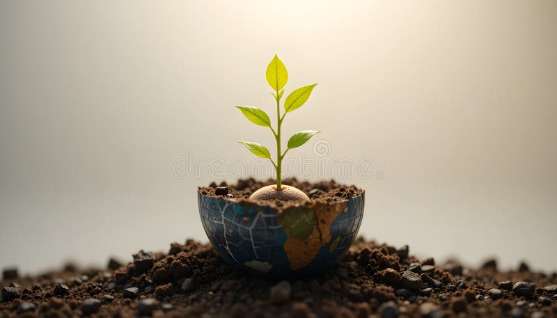 Save the Earth Planting Trees for a Green Earth and a Sustainable ...