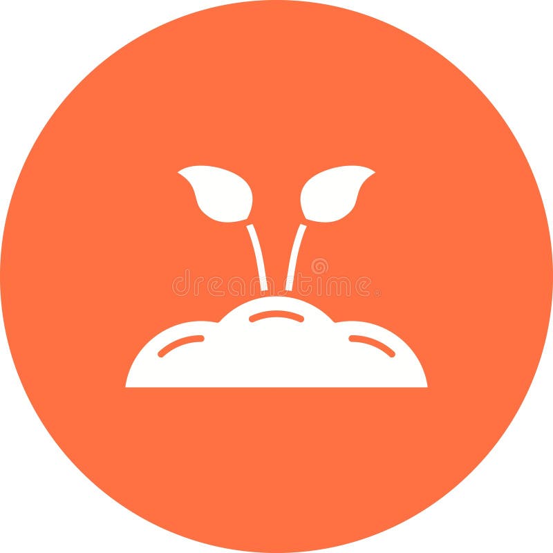 Seedling Icon Vector Image. Stock Illustration - Illustration of vector ...