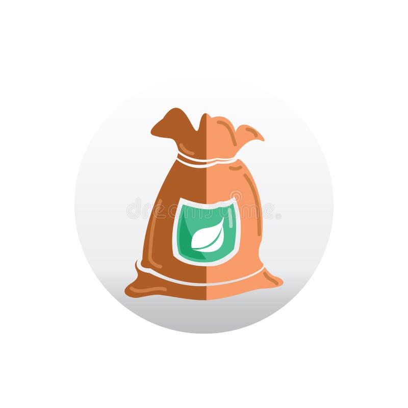 Seeds Bag. Vector Illustration Decorative Design Stock Vector ...