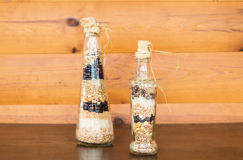 Seeds in Glass after Harvest Stock Image - Image of diet, nutrition ...