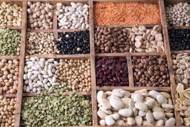 Seeds of legumes mixed stock photo. Image of vegan, variety - 61583810