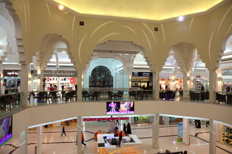 Seef Mall in Manama, Bahrain Editorial Photo - Image of interior ...