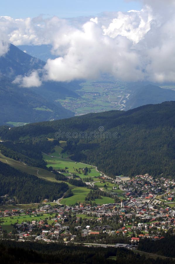 Seefeld stock image. Image of seefeld, cloud, summer, holiday - 7334011