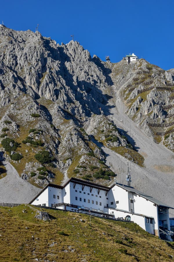 The Seegrube on Nordkette on the Alpes Mountain Range, Editorial ...