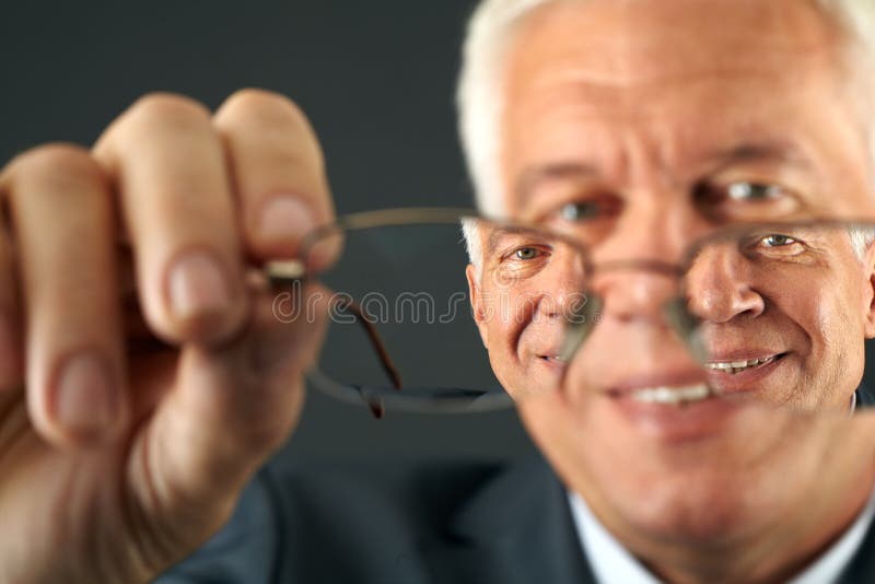 Seeing clearly stock image. Image of formal, hair, eyesight - 76941445
