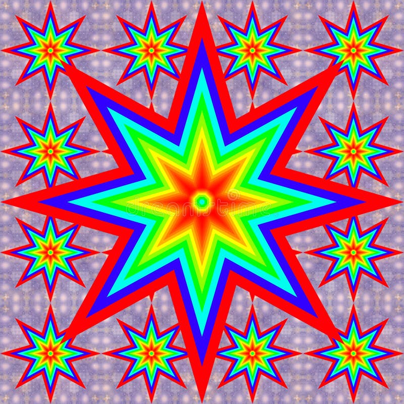 Seeing stars stock illustration. Illustration of design - 174854601