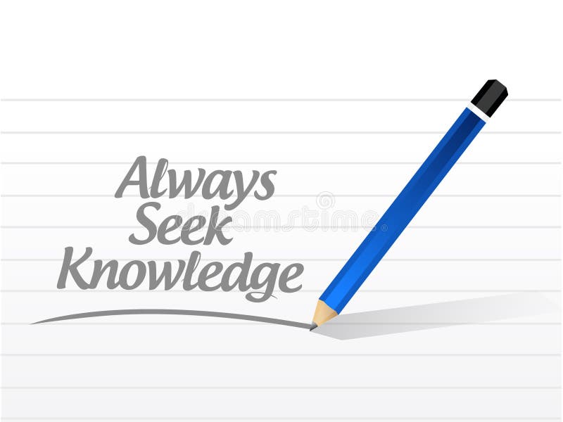 Knowledge Message Cloud Shape Stock Illustration - Illustration of ...