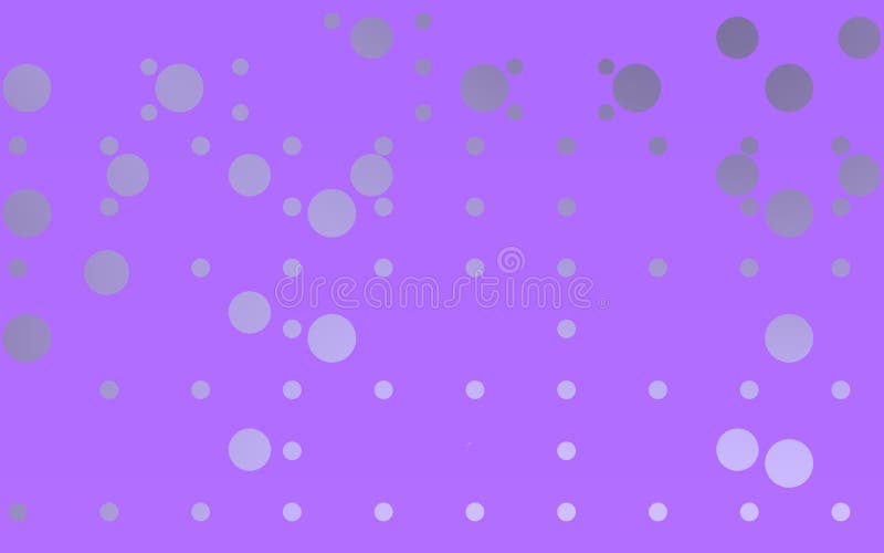 Seemingly Random Violet Circles that Evoke Lightness Stock Illustration ...