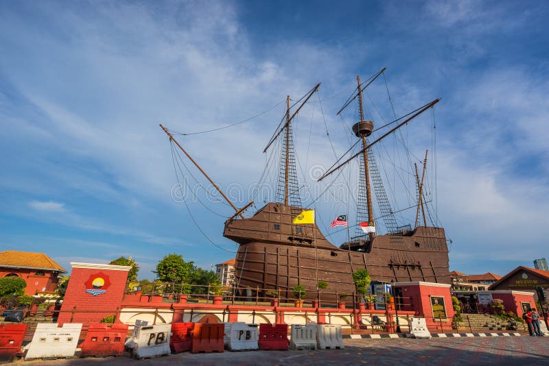 Seemuseum in Malakka-Stadt, Malaysia Redaktionelles Stockbild - Bild ...