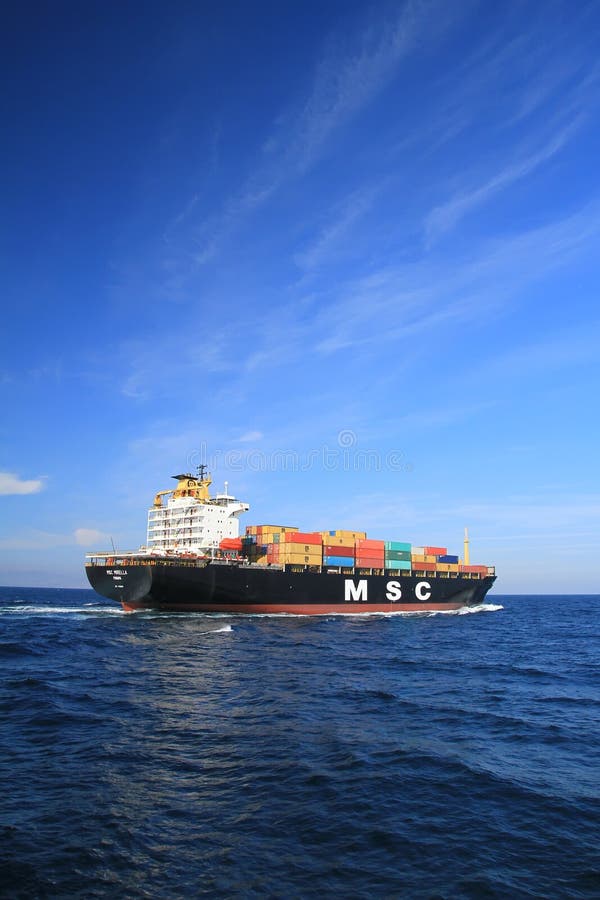 Segeln Containerschiffs-Barbaras P Redaktionelles Foto - Bild von boot ...