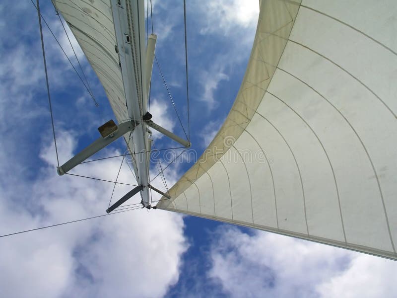 Seglar fotografering för bildbyråer. Bild av oklarheter - 8188725