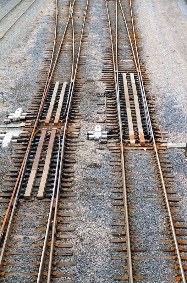 Railway Tracks stock photo. Image of works, station, link - 30307276