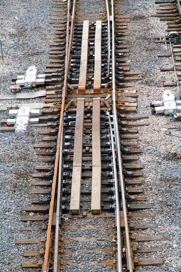 Railway Tracks stock image. Image of railtrack, station - 30307713
