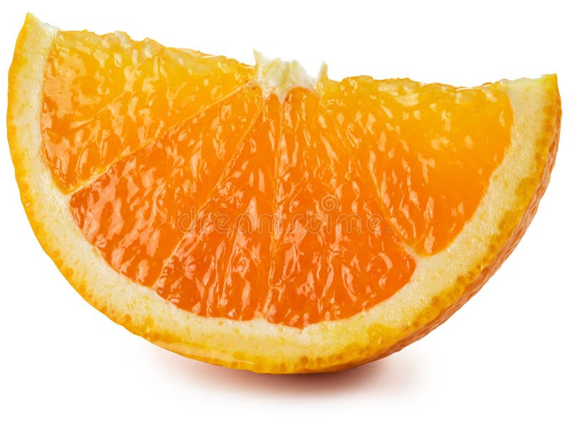 Segment of orange fruit. stock image. Image of food, ripe - 75321519