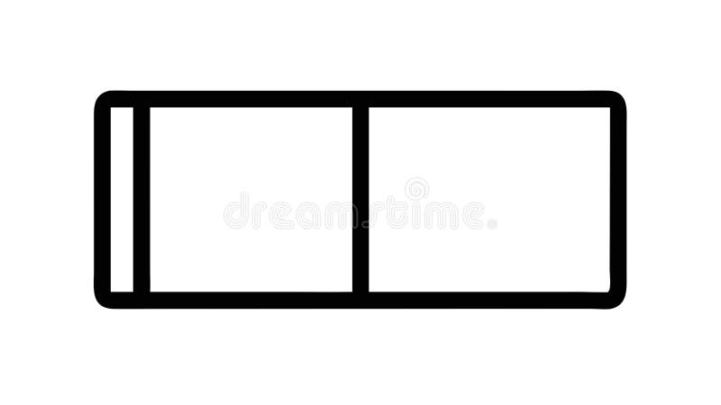 Segmented Bar Vector Icon, Data Representation and Division Symbol ...