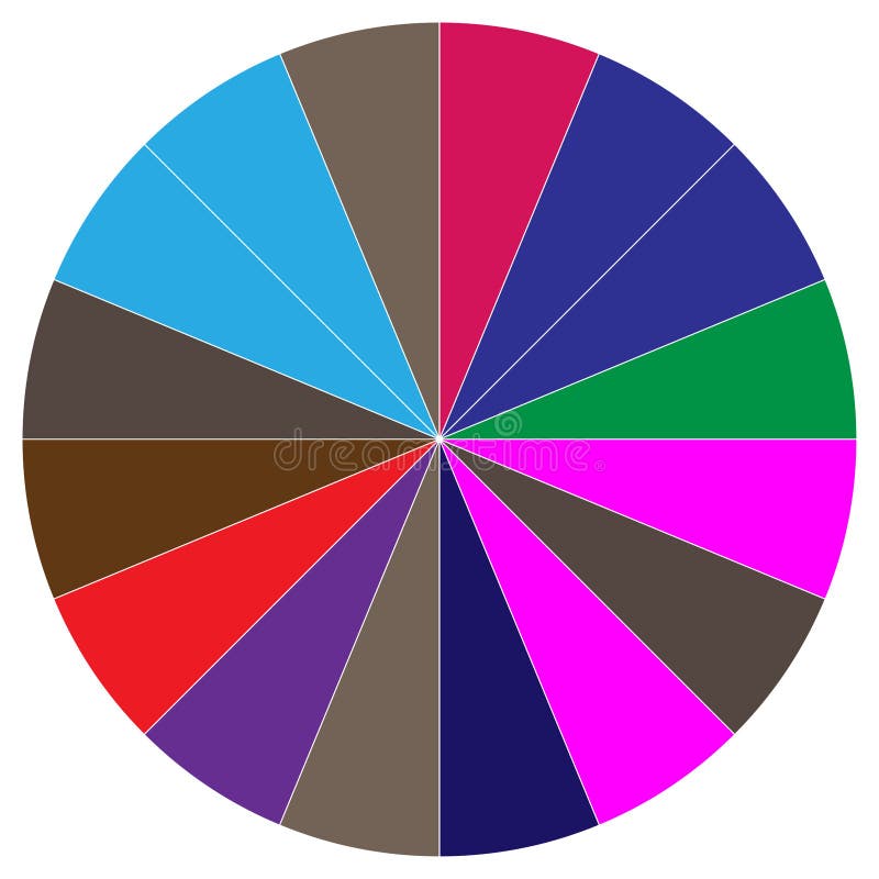 Segmented Circle Pie Graph, Pie Chart Infographics, Presentation ...