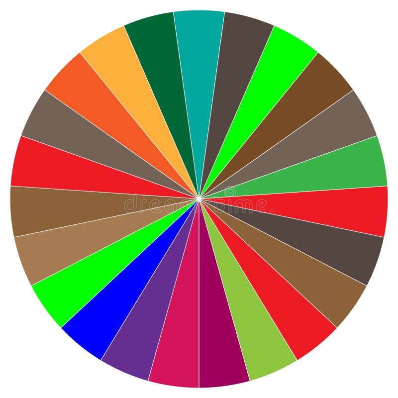 Segmented Circle Pie Graph, Pie Chart Infographics, Presentation ...
